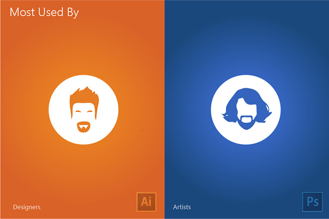 AI和 PS 的区别是什么？这里有12张图让你一目了然 - 数英