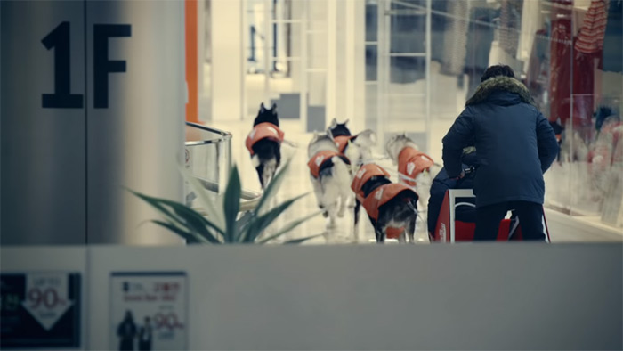 韩国The North Face：你以为我们只用“VR”和你玩虚的？ - 数英