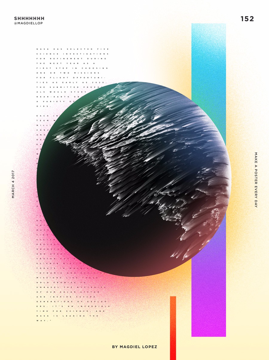 一天一幅画，设计师 Magdiel Lopezs 的作品惊艳眼球！ - 数英