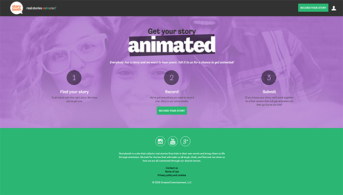 儿童讲的故事你愿意听吗？storybooth 把它们做成了动画片 - 数英