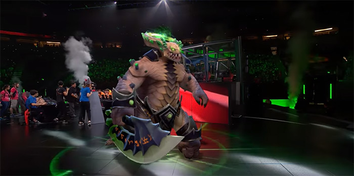 在DOTA 2 世界比赛上，第一次运用了AR - 数英