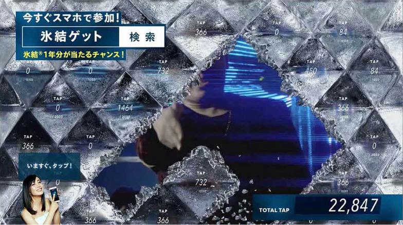 实现与HAROiD 观众实时连接的 “Live CM” - 数英