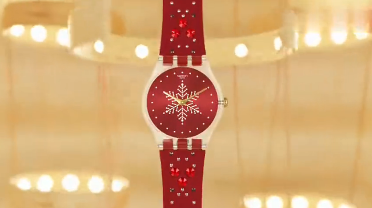 SWATCH圣诞特别款，用闪耀光芒点亮 Ta 的魅力 - 数英