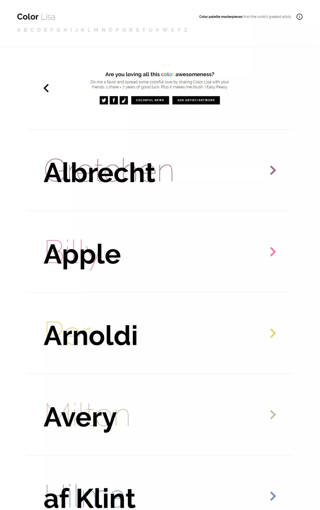 58个颜色网站，设计师必备指南！ - 数英