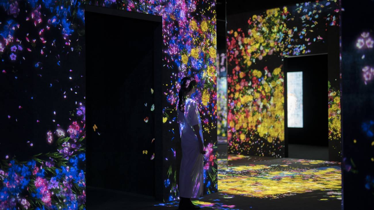 teamLab这块招牌火爆世界，只干了打破界限这一件事儿？ - 数英