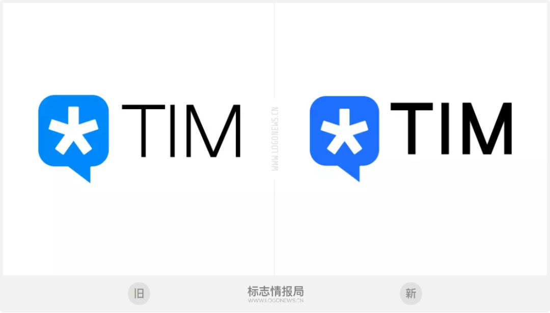 比支付宝还蓝？腾讯 TIM 更新LOGO和配色 - 数英