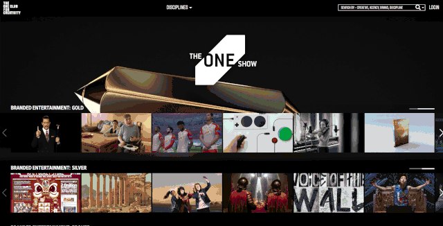 2020 ONE SHOW国际创意奖获奖作品公布 - 数英