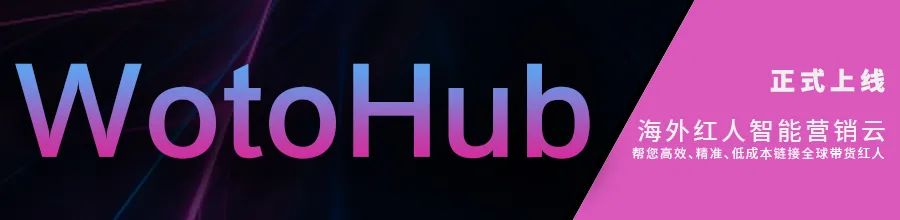 WotoHub正式上线！跨境卖家看过来，赠与你海外红人营销重磅秘籍 - 数英
