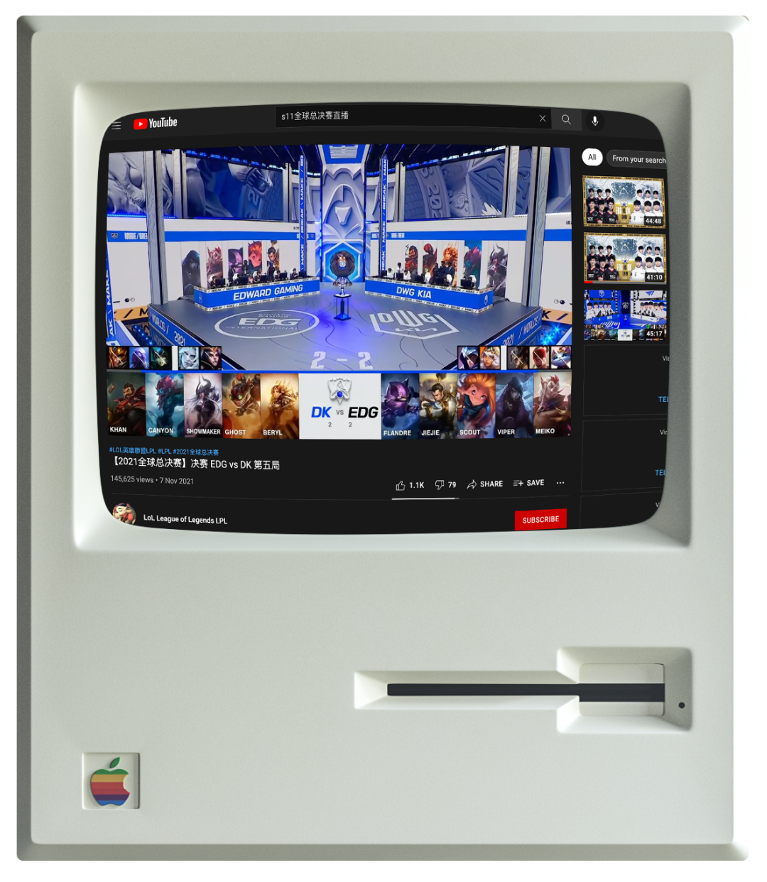 ELEVISION VIDEO/万象映画「用莫斯利安干杯，庆祝EDG新王加冕！」 - 数英