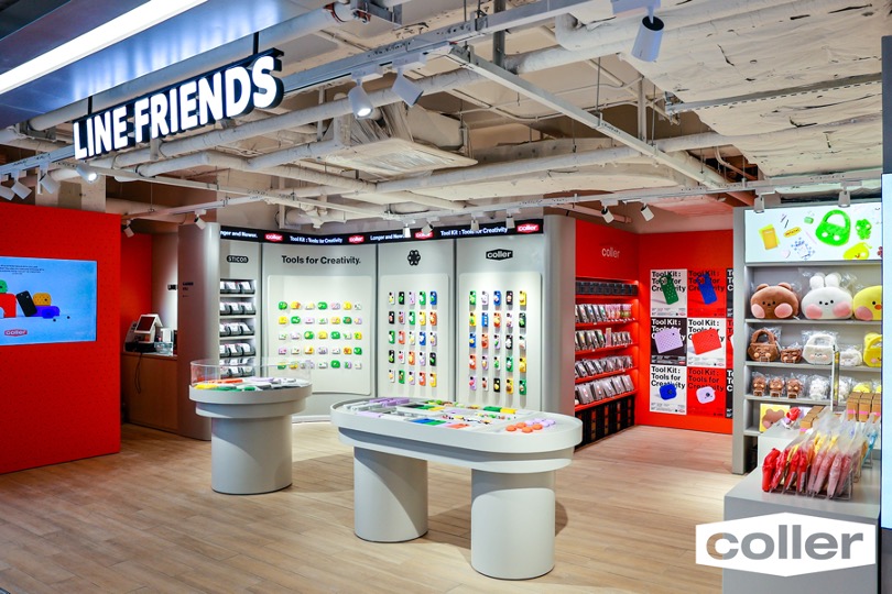 LINE FRIENDS旗下创意互动品牌COLLER全新上市 - 数英