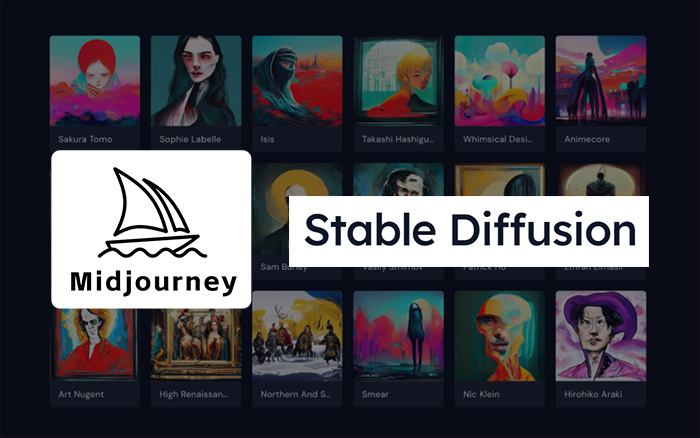 AI绘画两大龙头Midjourney和Stable Diffusion之间区别 - 数英