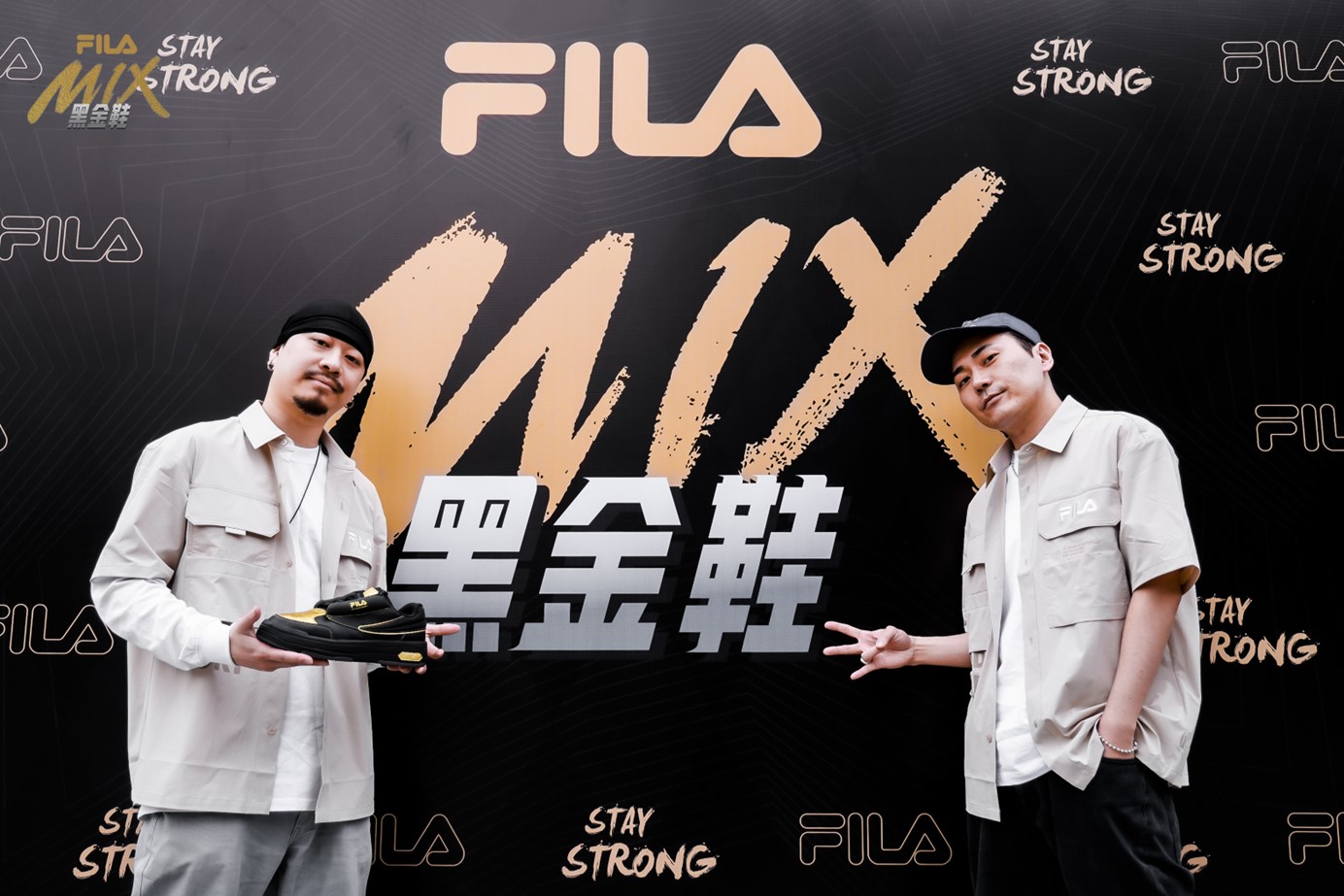 FILA×舞者ACKY：FILA MIX 黑金鞋发售，欢迎来到Popping World - 数英
