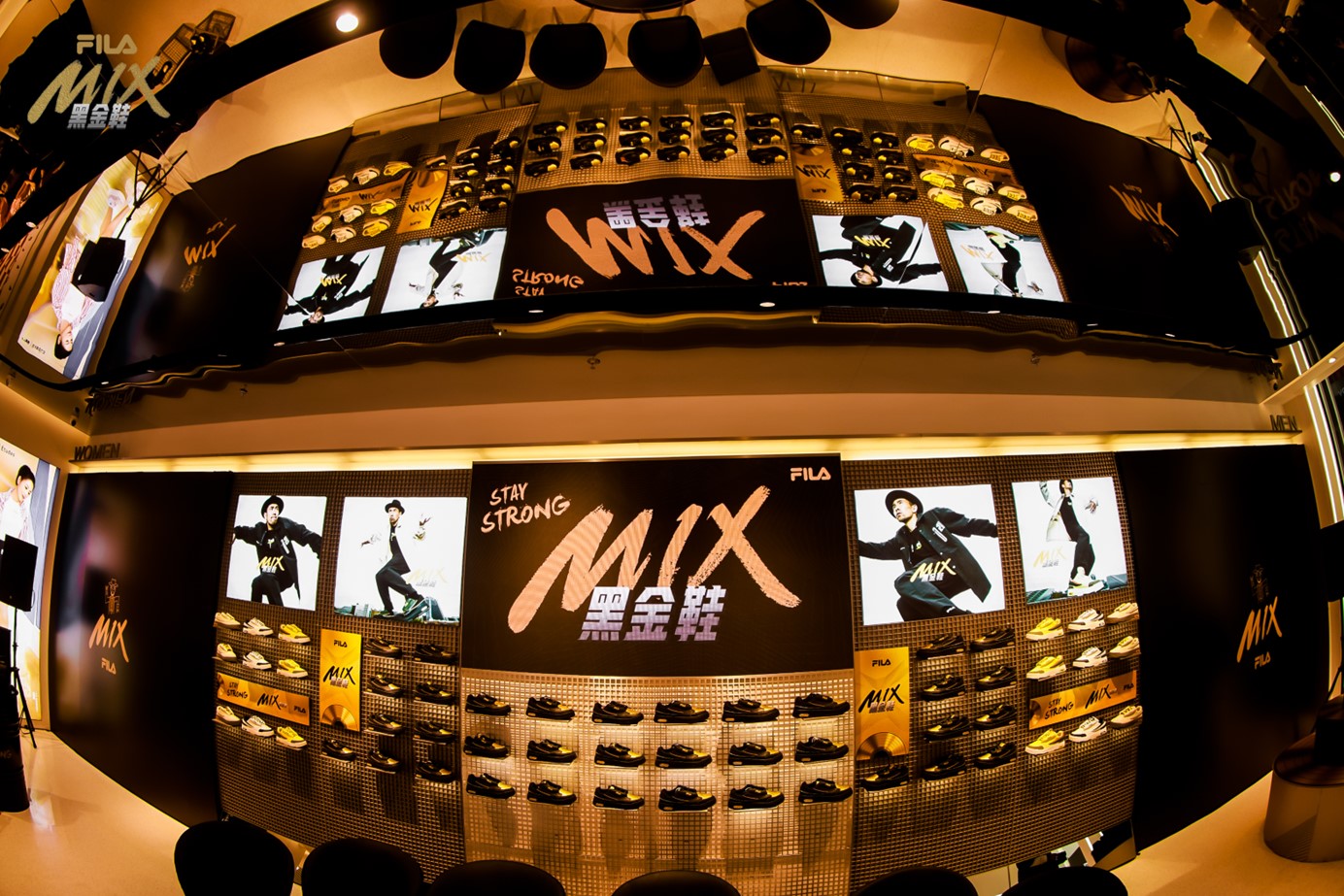 FILA×舞者ACKY：FILA MIX 黑金鞋发售，欢迎来到Popping World - 数英