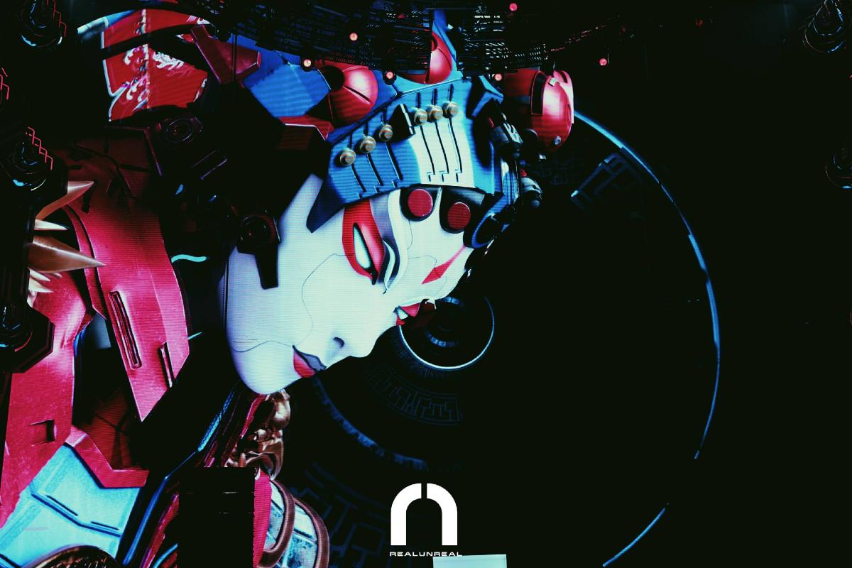 厂牌RUR 视觉声光电秀演：进入一个虚实交错的世界 - 数英