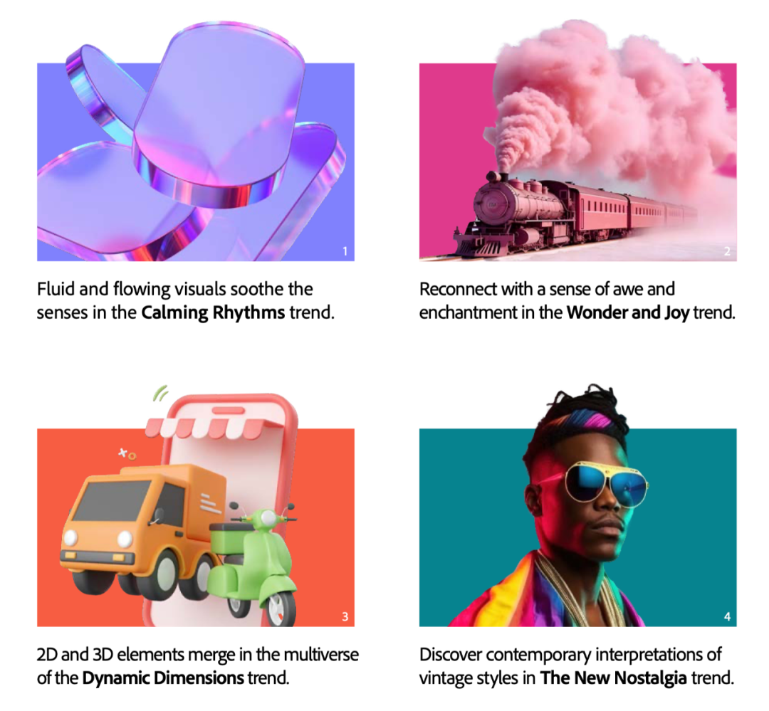 Adobe发布2024年创意趋势报告！ - 数英