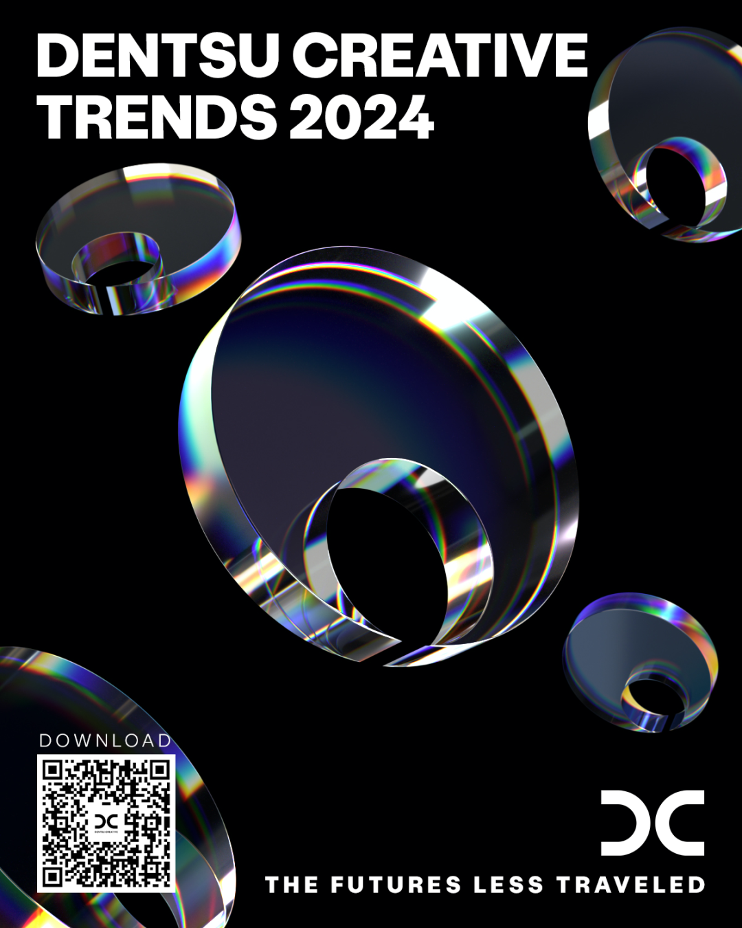 Dentsu Creative Trends Report 2024: The Futures Less Traveled - 数英