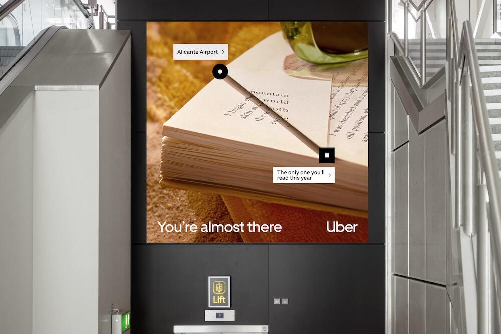 好抽象！Uber户外广告露出了大卫的股沟线 - 数英