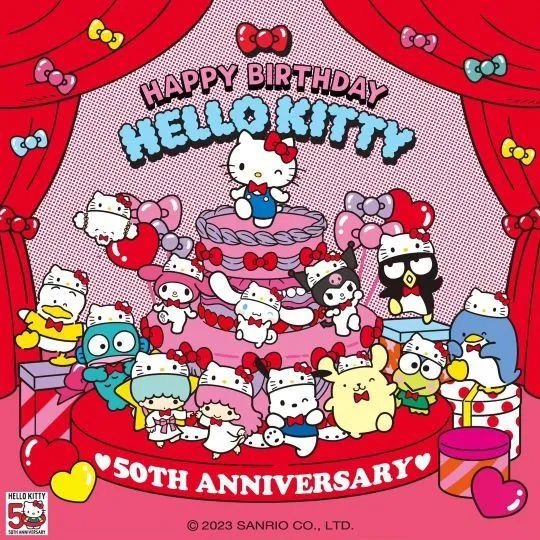 “年过半百”的Hello kitty，归来仍是顶流 - 数英